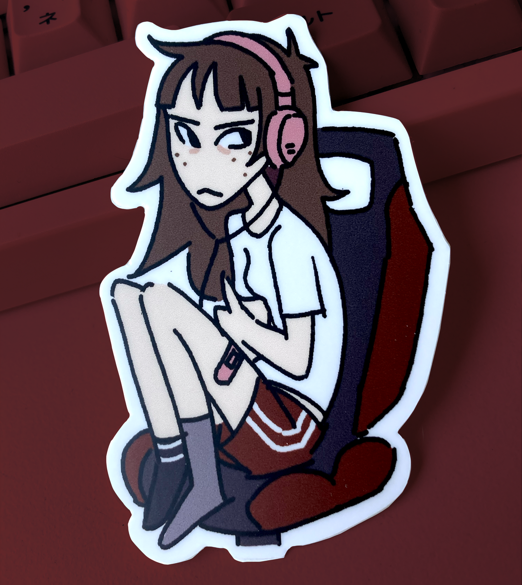 Gamer Chair Kara - Sticker – Hitsuji Goods