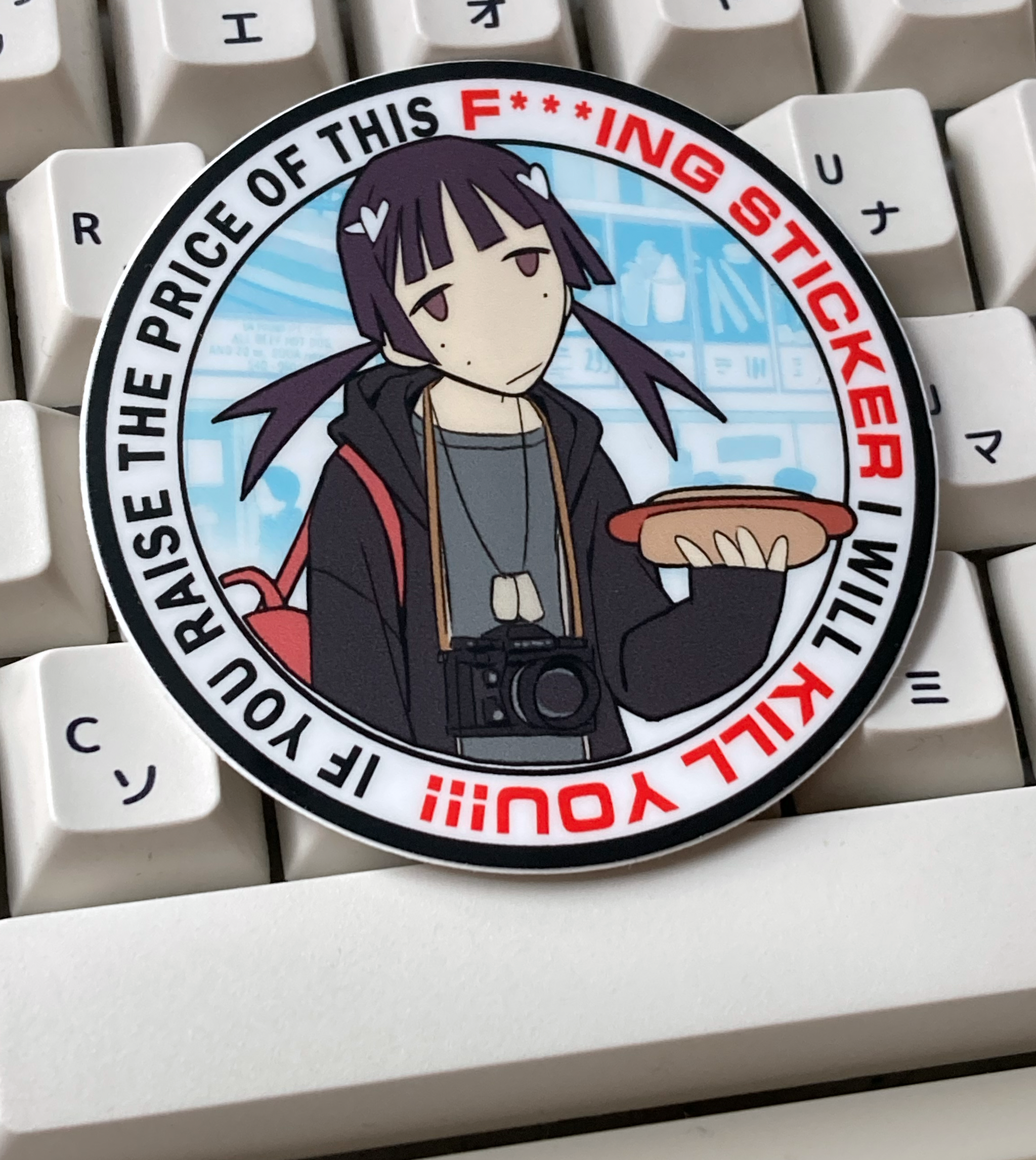 The $1.50 Hot Dog Sticker – Hitsuji Goods