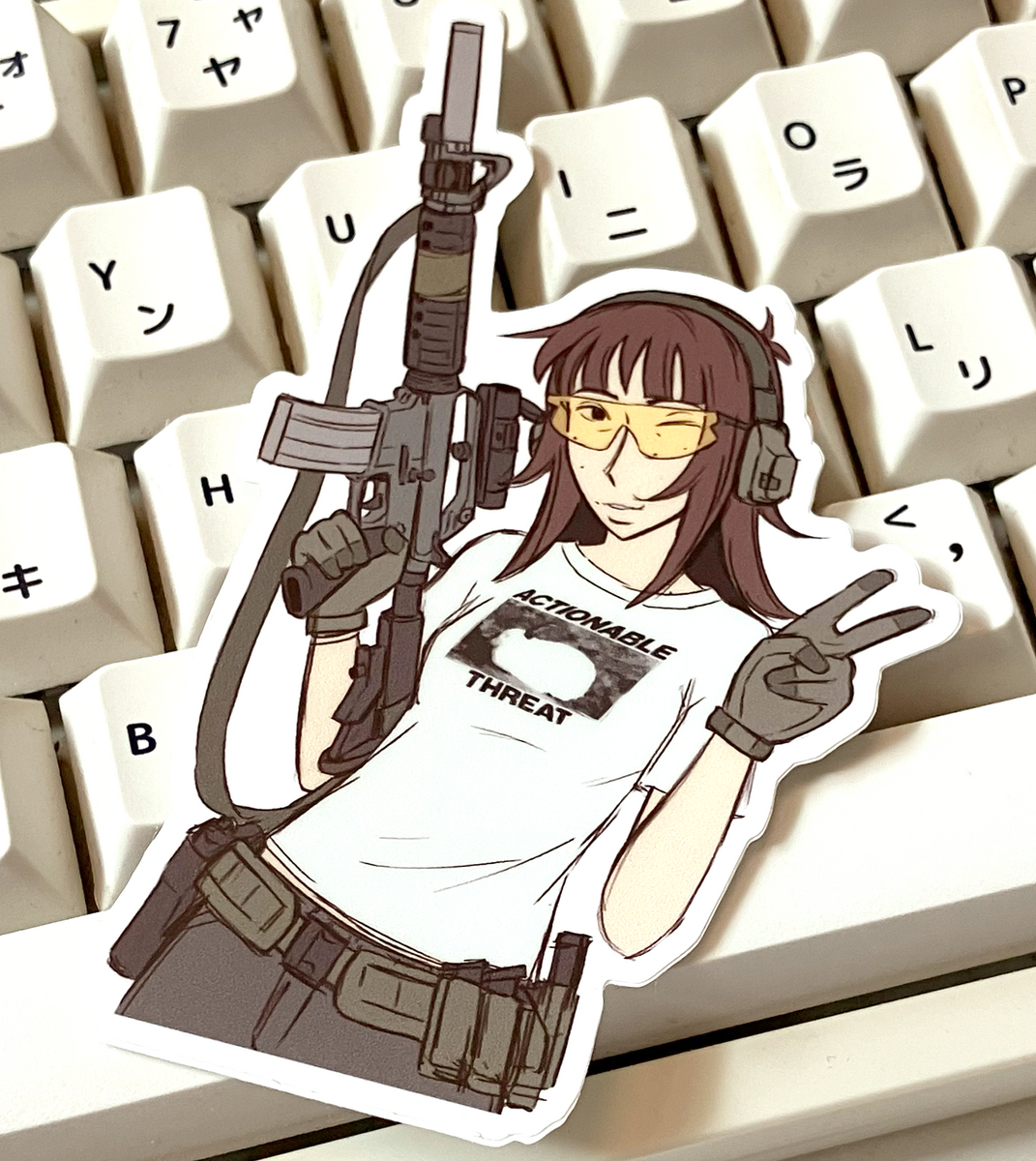 Range Ready Kara - Sticker – Hitsuji Goods