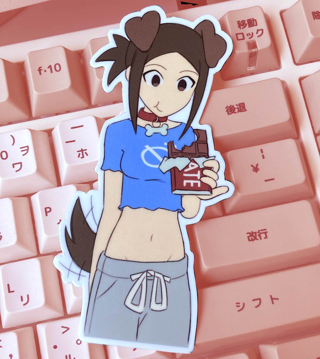 VHS Chocolate - Sticker – Hitsuji Goods
